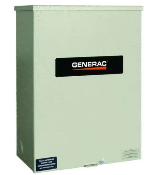 Generac 100 Amp 120-Volt/240-Volt Single-Phase NEMA 3R Smart Transfer ...
