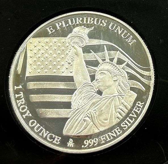 06.22.25 -- Metzger Online Coin Auction! -- 85+ Silver Dollars & Rounds ...