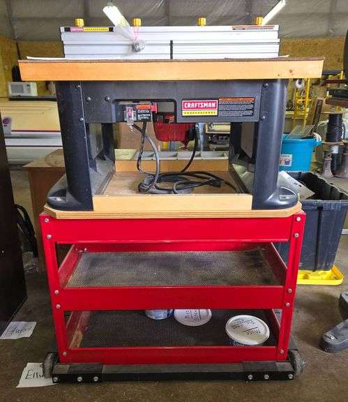 Craftsman Professional Router Table with Freud FT1700VCE Router and ...