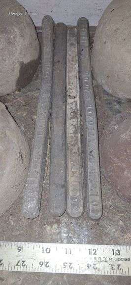Lead Ingots and Molded Lead Rounds - Metzger Property Services, LLC