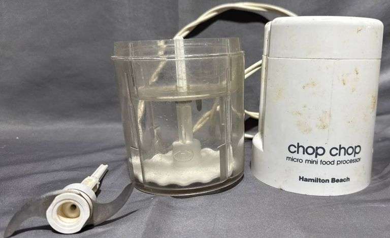 Hamilton Beach Chop Chop Micro Mini Food Processor with Box - Metzger ...