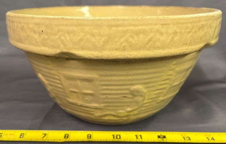 Embossed Mixing Bowl, 10 x 5 1/2 Inches - Metzger Property Services, LLC