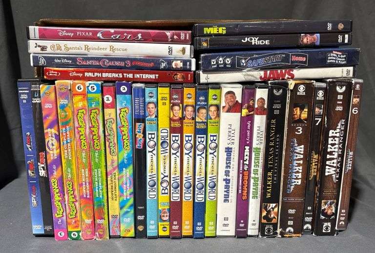 Television Series and Movie DVDs - Metzger Property Services, LLC