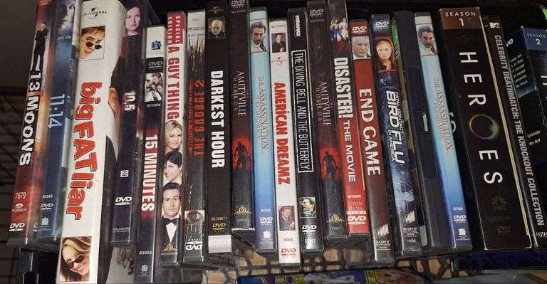 DVDs and TV Series Box Sets Including ‘Heroes’, ’13 Moons’, ‘ End of ...