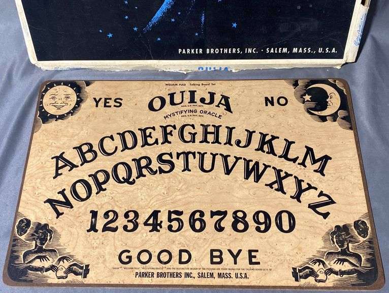 William Fuld Ouija Board Set by Parker Brothers, Inc. - Metzger ...