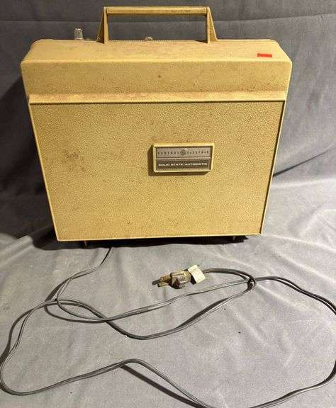 General Electric Solid State Automatic Portable Record Player - Metzger ...