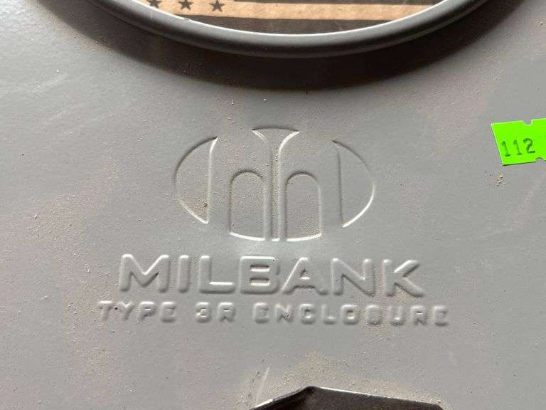 Milbank Type 3R Enclosure Box with Circular Front Opening - Metzger Property Services, LLC