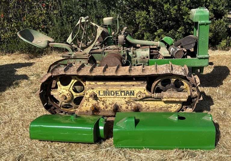 John Deere BO Lindeman Crawler Tractor with Attached Tracks - Metzger ...