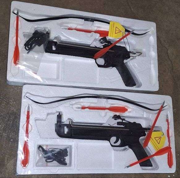 Two Pistol Crossbows with Safety Locks - Metzger Property Services, LLC