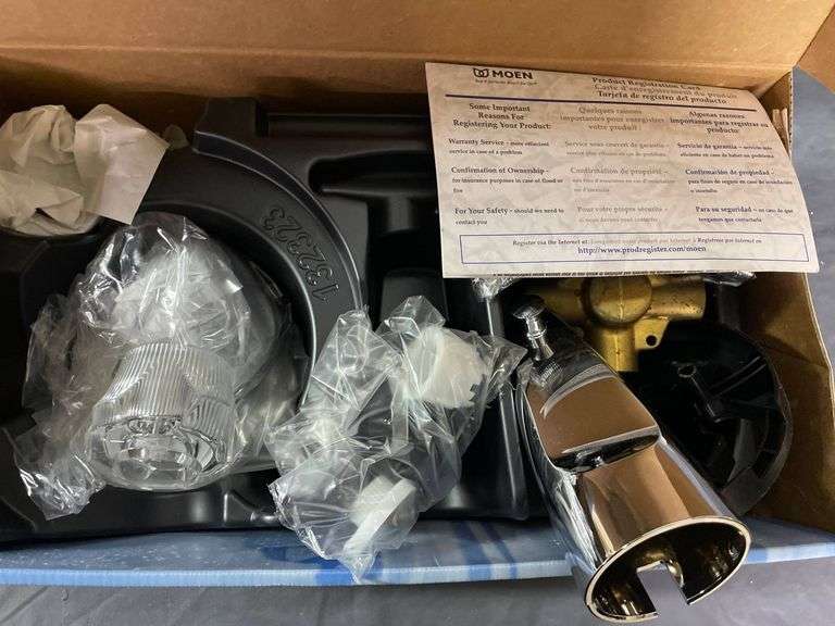 Moen Adler Model L82694 Tub and Shower Faucet Set - Metzger Property ...