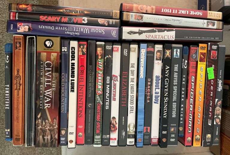 DVDs and Blu-rays: Benjamin Button, Cool Hand Luke, Elizabeth, and Snow ...