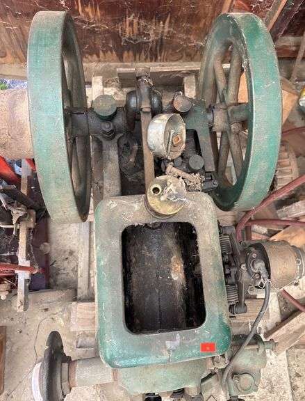 Witte 2 HP Stationary Engine with Dual Flywheels - Metzger Property ...