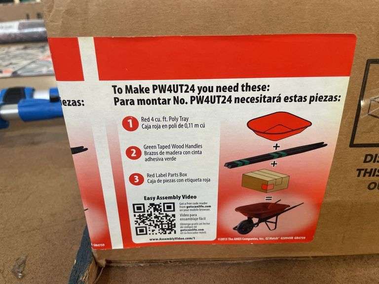 Steel or Poly Wheelbarrow Hardware - Metzger Property Services, LLC