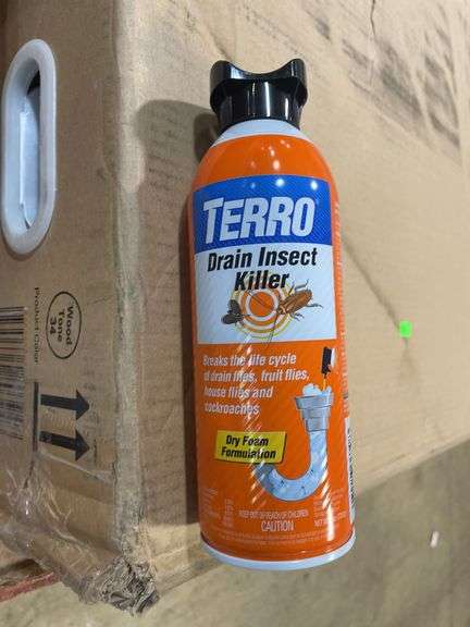 TERRO 8 oz. Drain Insect Killer Aerosol Spray - Metzger Property ...
