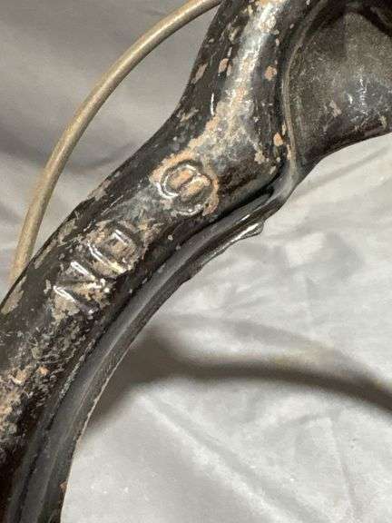 Metal Ring with Stamped Markings and Wire Fixture - Metzger Property ...
