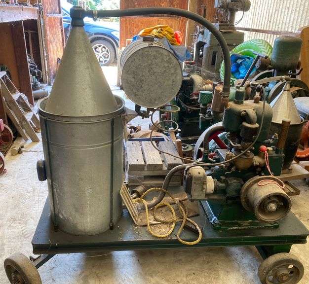 Cushman Water-Cooled Hit-and-Miss Engine on Cart - Metzger Property ...