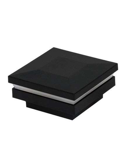 FIBERON - 3 in. x 3 in. (Actual: 2.5 in. x 2.5 in.) Black Integrated ...