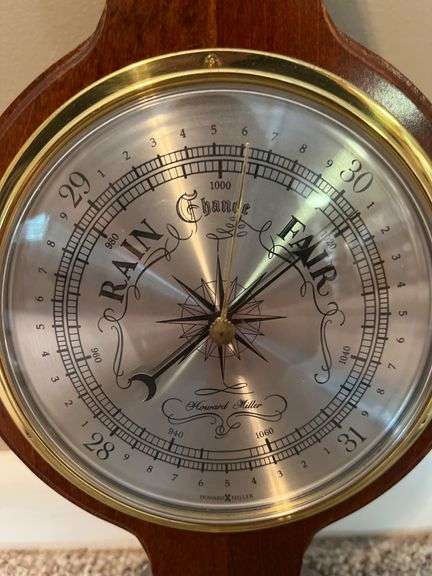 Howard Miller Model 612-712 Wall-Mounted Weather Station - Metzger ...