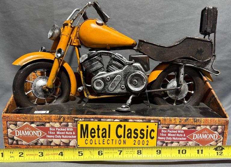 Metal Motorcycle Model, Diamond Select Metal Classic Collection 2002 ...