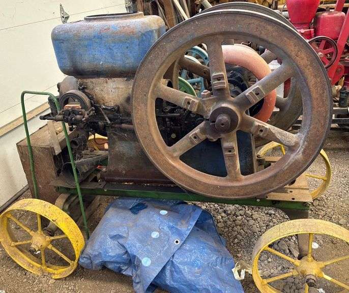 Stationary Hit-and-Miss Engine with Engine No. 283823 - Metzger ...