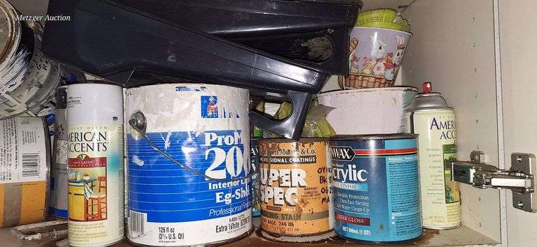 Partial Paint and Finish Supplies - Metzger Property Services, LLC