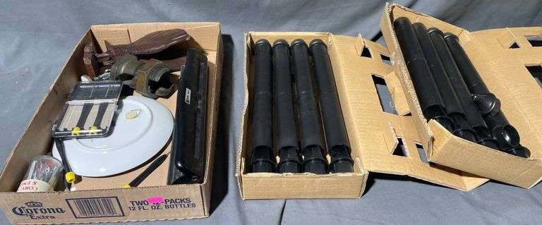 Hardware, Tools, and Pipe Components in Cardboard Boxes - Metzger ...