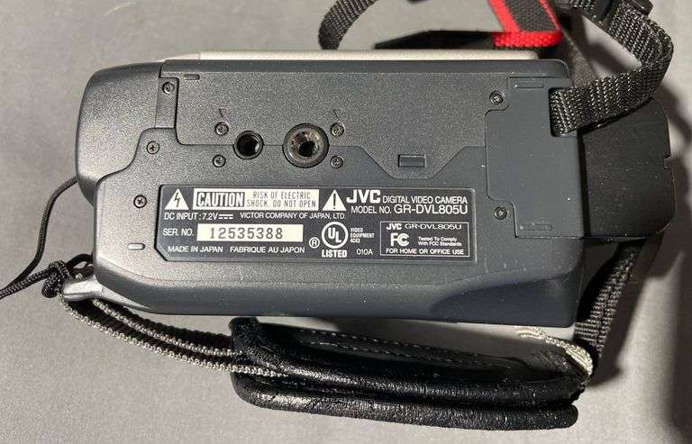 JVC Digital Video Camcorder With Carrying Case - Metzger Property ...