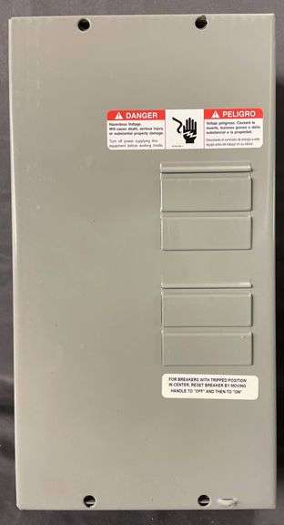 Two Siemens UL-Listed Enclosed Panelboards, Class CTL - Metzger ...