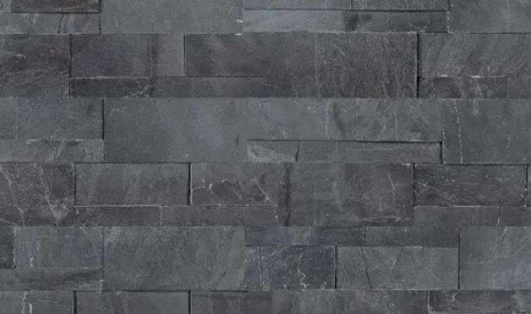 XL stacked stone panel-3 pc-9”x24”-black slate - Metzger Property ...
