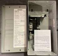 Two Siemens UL-Listed Enclosed Panelboards, Class CTL - Metzger ...