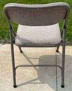 Four Samsonite Folding Chairs with Padded Seats and Backs - Metzger ...