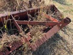 Metal Agricultural Implement with Red Finish - Metzger Property ...