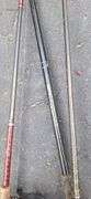Three Fishing Rods with Reels, Including Silstar 6ft, Abu Garcia 6.5ft ...