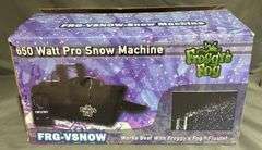 Froggy’s Fog 650W Pro Snow Machine with Remote Control - Metzger ...