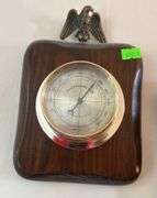 Three Springfield Instruments With Brass Bezels and Eagle Finials ...