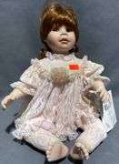 1997 Porcelain Doll ‘Emily’ by The Hamilton Collection, 9-Inch ...