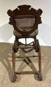 Convertible High Chair/Rocker with Caned Backrest and Tray - Metzger ...