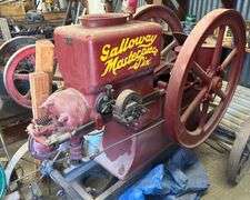 The Galloway Co. Model Masterpiece Six Hit-and-Miss Engine No. 31655 ...