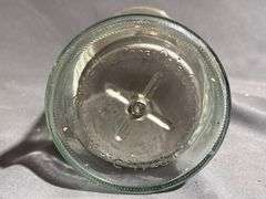 Coca-Cola Glass Mixer Jar with Metal Lid, 11.5” Tall - Metzger Property ...