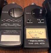 Realistic Sound Level Meters with Cases, Models 33-2050 and 33-2055 ...