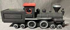Black and Red Model Train with Functional Wheels, 16-Inch - Metzger ...
