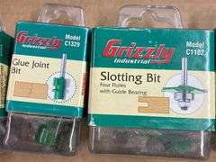 Five Grizzly Industrial Router Bits - Metzger Property Services, LLC