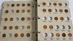 1958-2011 Lincoln Cent Collection Book (124 coins) - Metzger Property ...