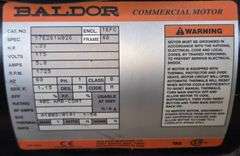 Sand-Flee Drum Sander with Baldor Motor on Mobile Red Cart - Metzger ...