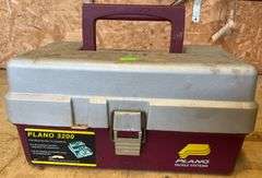 Plano Model 3200 Tackle Box with Assorted Fishing Accessories - Metzger ...