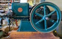 Fuller & Johnson Hit and Miss Gas Engine, 1 HP, Model N No. 60 ...