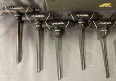 Husky T-Handle Hex Key Set with Plano Storage Case and Eklind Fold-Up ...