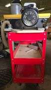 Sand-Flee Drum Sander with Baldor Motor on Mobile Red Cart - Metzger ...