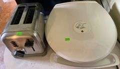Cuisinart Two-Slice Toaster and George Foreman Electric Grill - Metzger ...