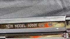 Non-Firing Model Gun Reproduction New Model Army .44 Cal & 2 Brass ...